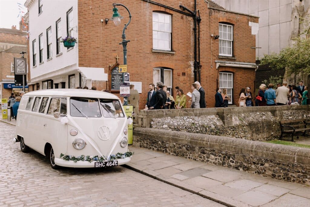Wedding Car Hire Margate - The White Van Wedding Company